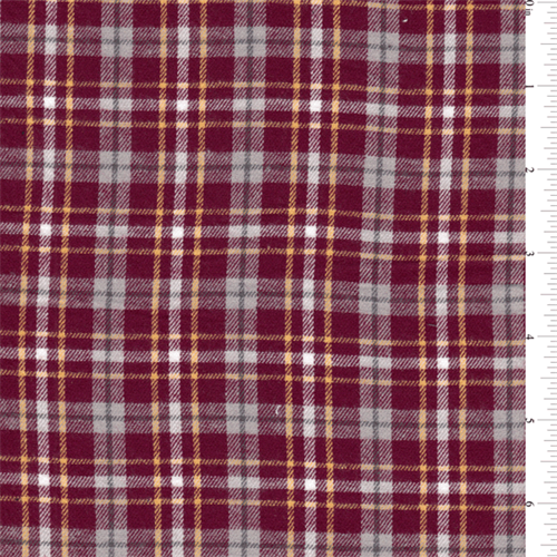 15 YD Bolt-Red/Yellow Multi Plaid Flannel Fabric – Fabric Depot