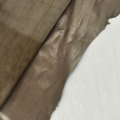 Antique Brown Glossy Textured Leather Hide – Fabric Depot