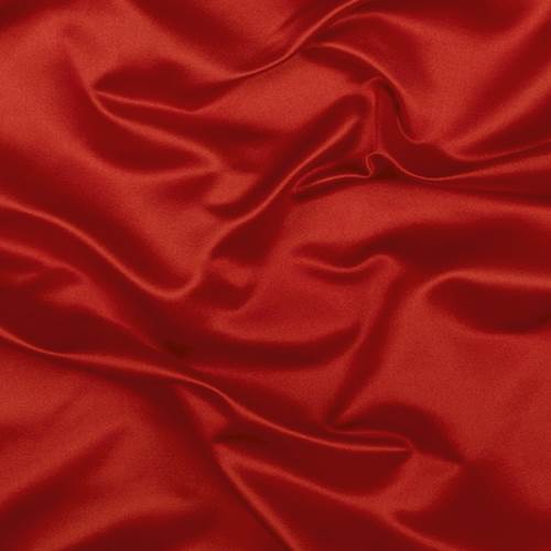 Runway Silks Bright Red Silk Duchess Satin Fabric - Reorderable ...
