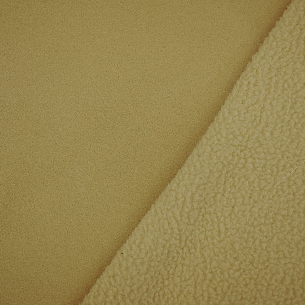 Beige Polyester Heavy Weight Polartec Wind Pro Knit Fabric – Fabric Depot