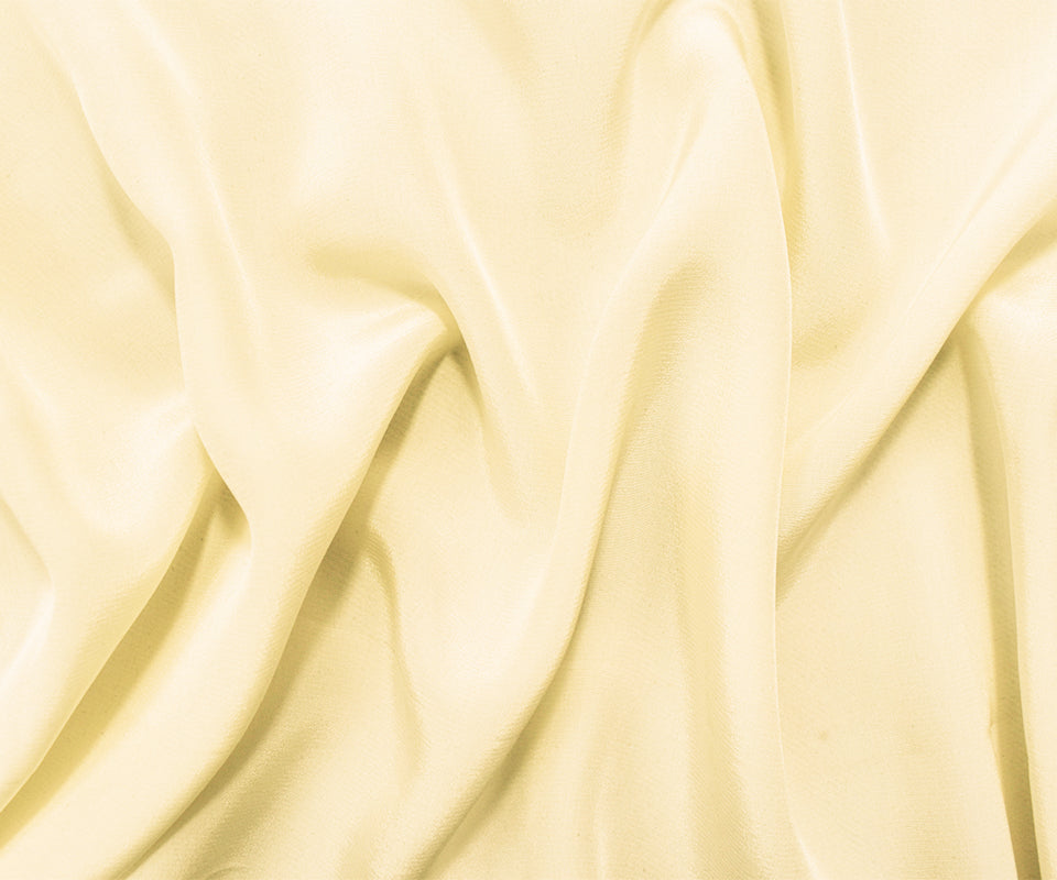 Ivory Famous Designer Silk Crepe De Chine Woven Fabric – Fabric Depot